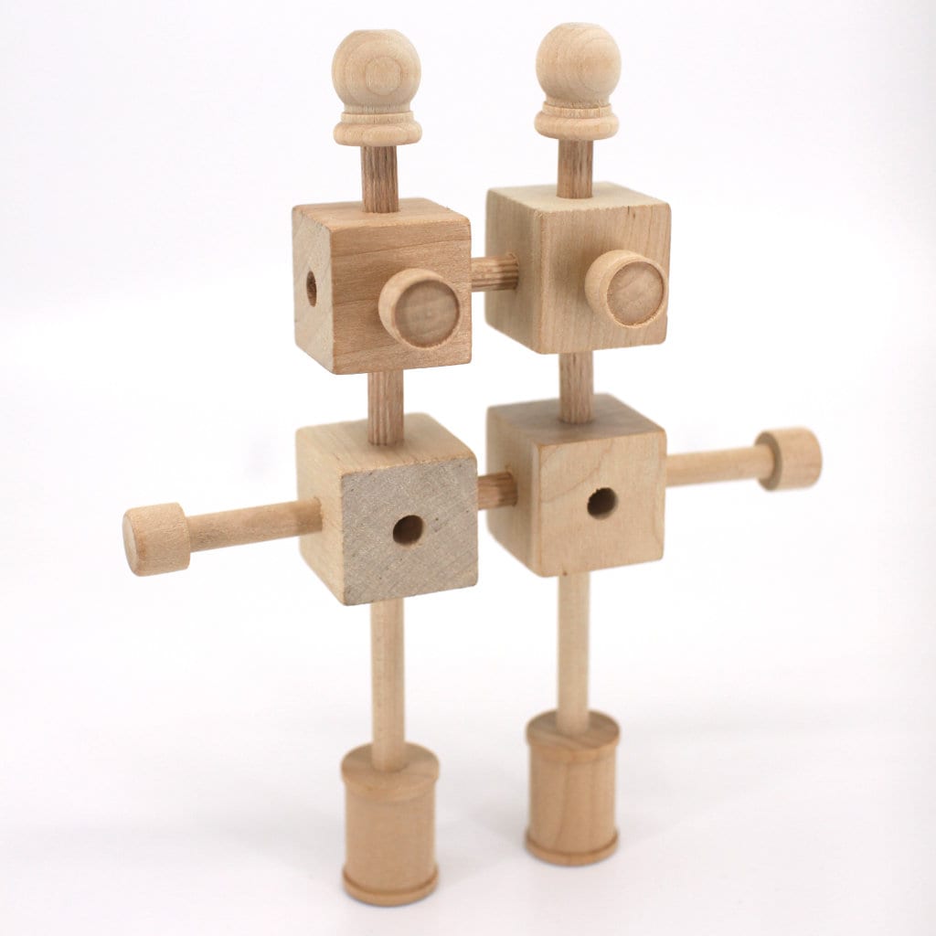 Inventor Kit All Wood Parts Tinker Set | Etsy