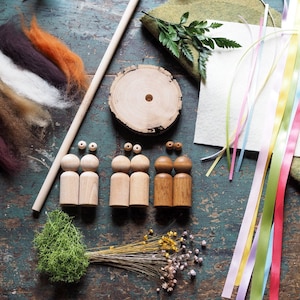 Maypole and Dancers Craft Kit - Etsy