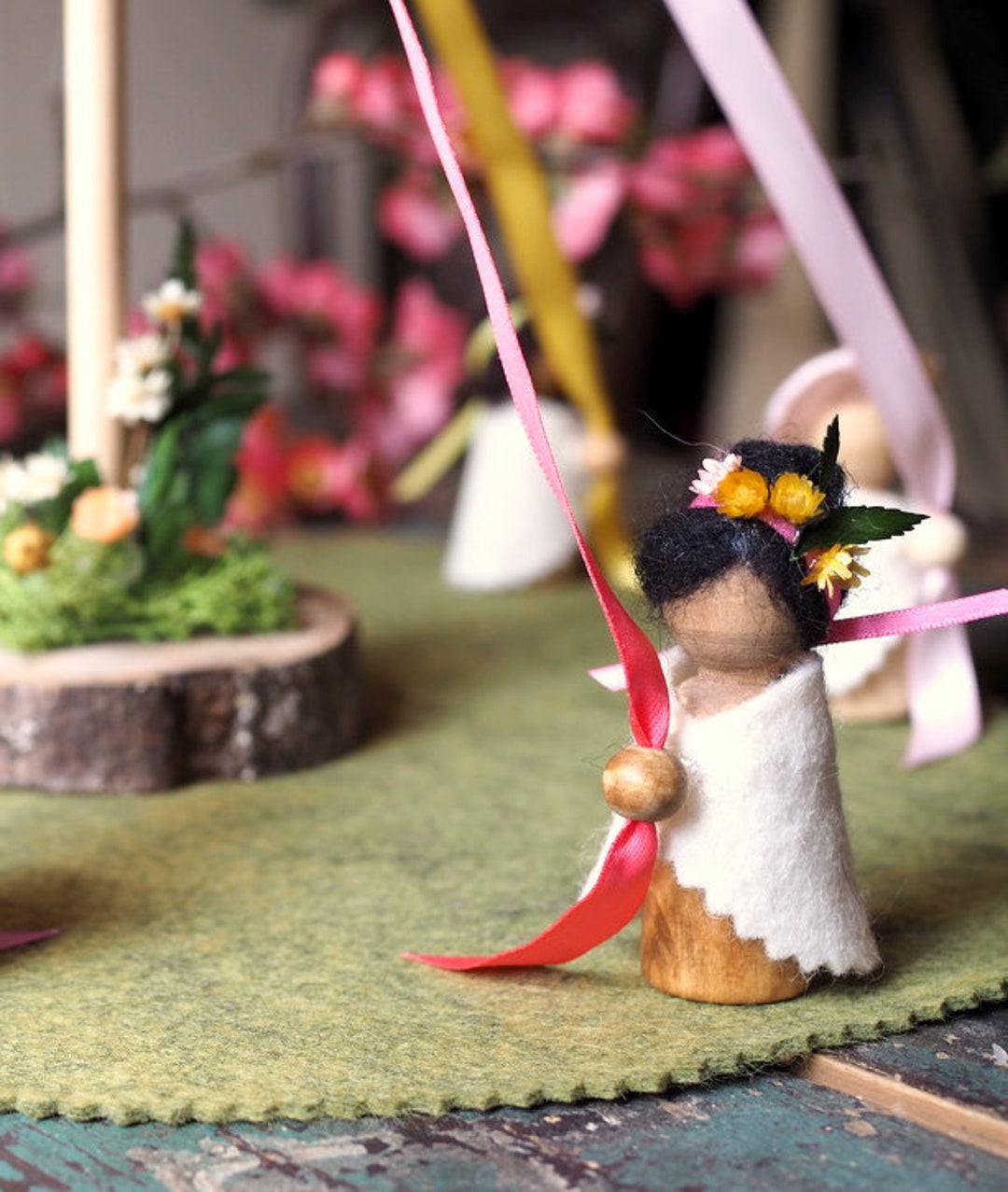 Maypole and Dancers Craft Kit - Etsy