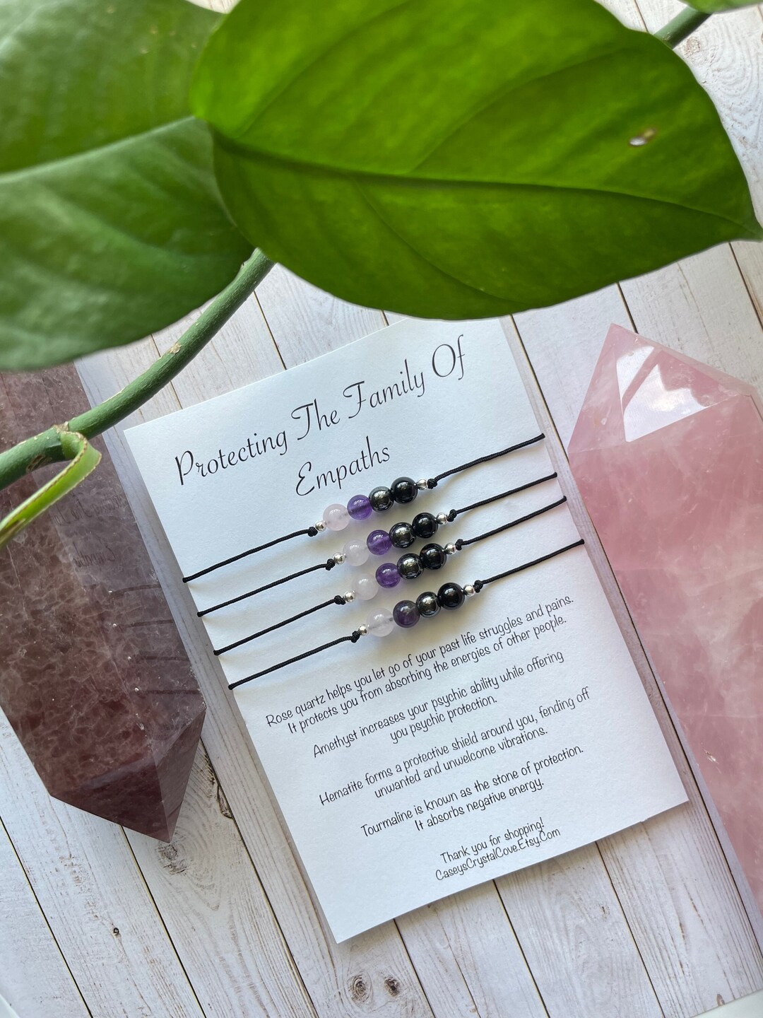 Family of Empaths Empath Protection Bracelet Energy Protection Aura ...