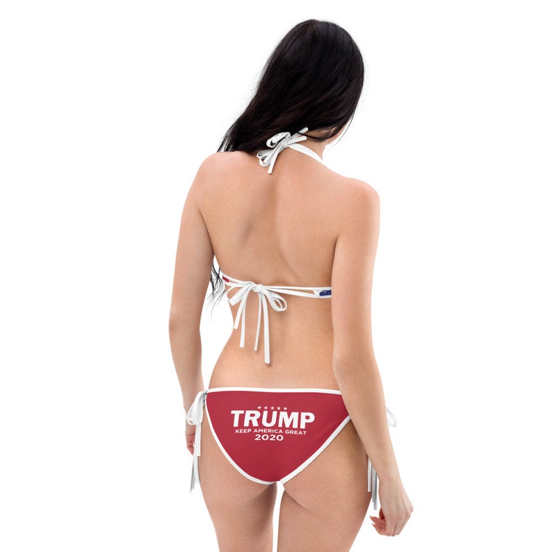 Trump Maga 2020 Keep America Great Reversible Bikini By Etsy