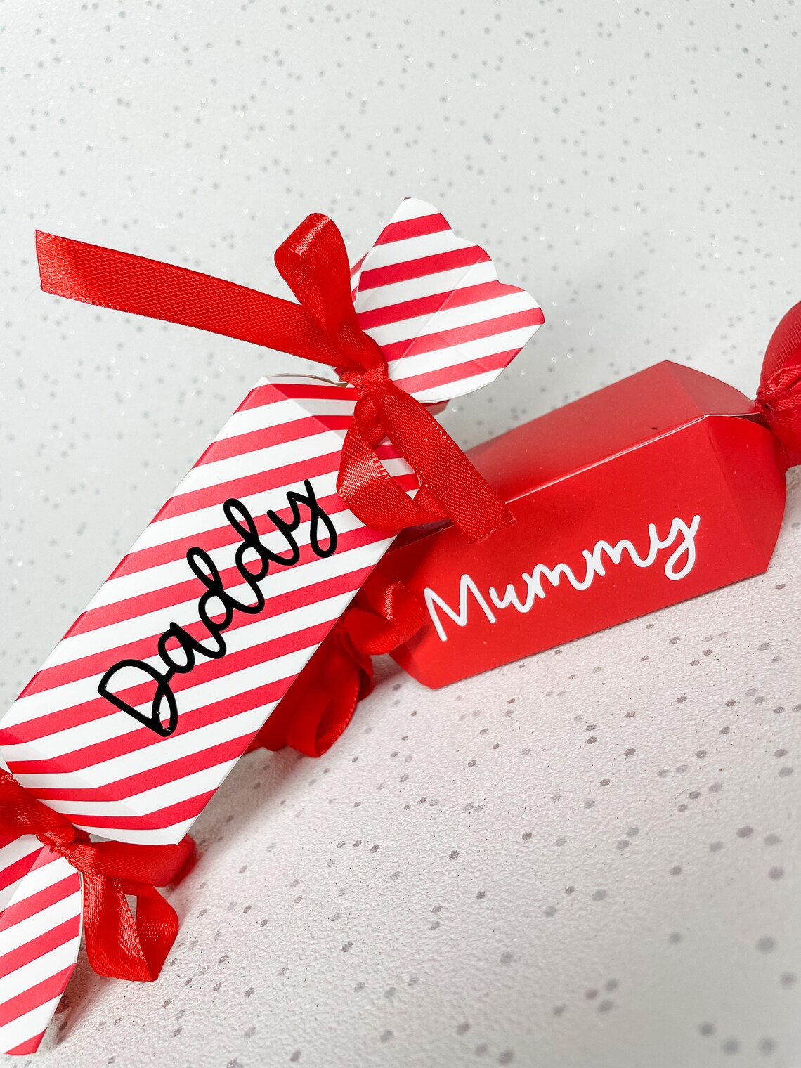 Personalised Mini Cracker Gift Box, Table Present, Christmas Money ...