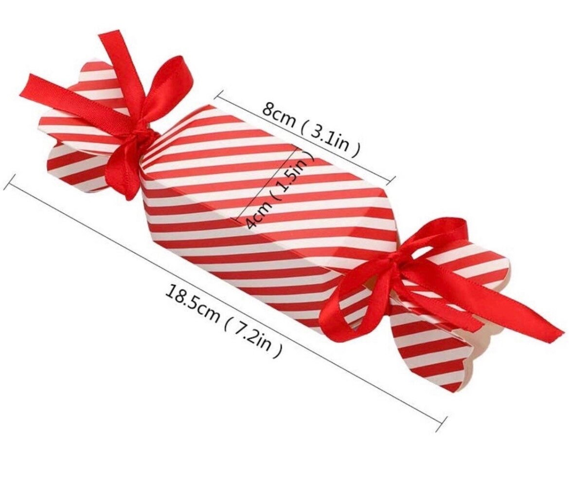 Personalised Mini Cracker Gift Box, Table Present, Christmas Money ...