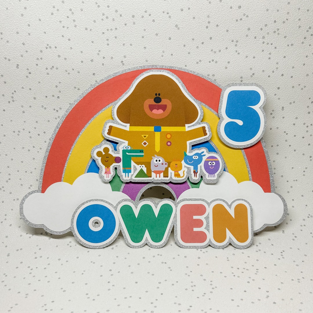 Hey Duggee Cake Topper - Etsy