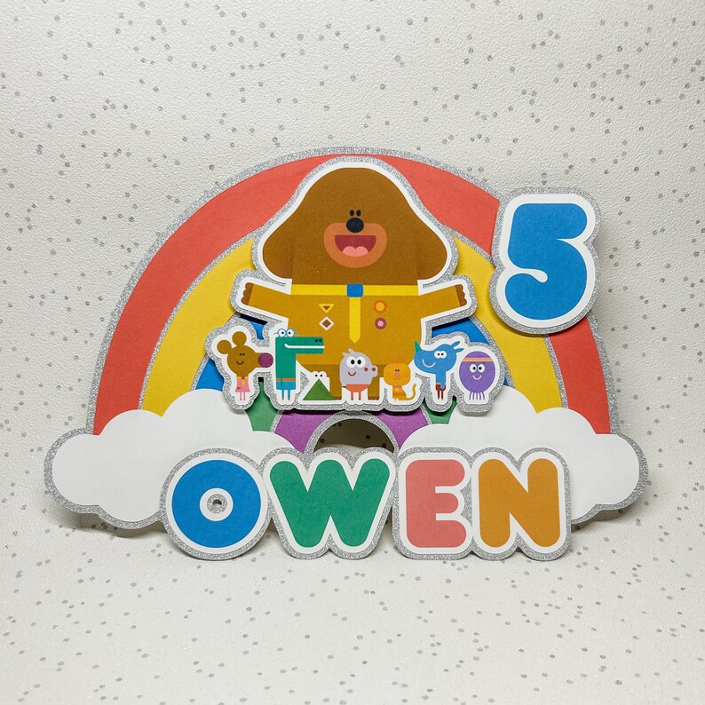 Hey Duggee Cake Topper - Etsy UK