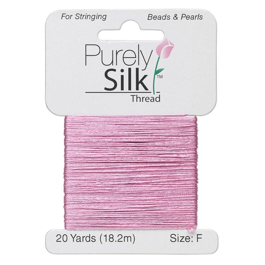 Strawberry Pink Silk Thread for Making Tassels DIY Tassel Silk, Silk ...