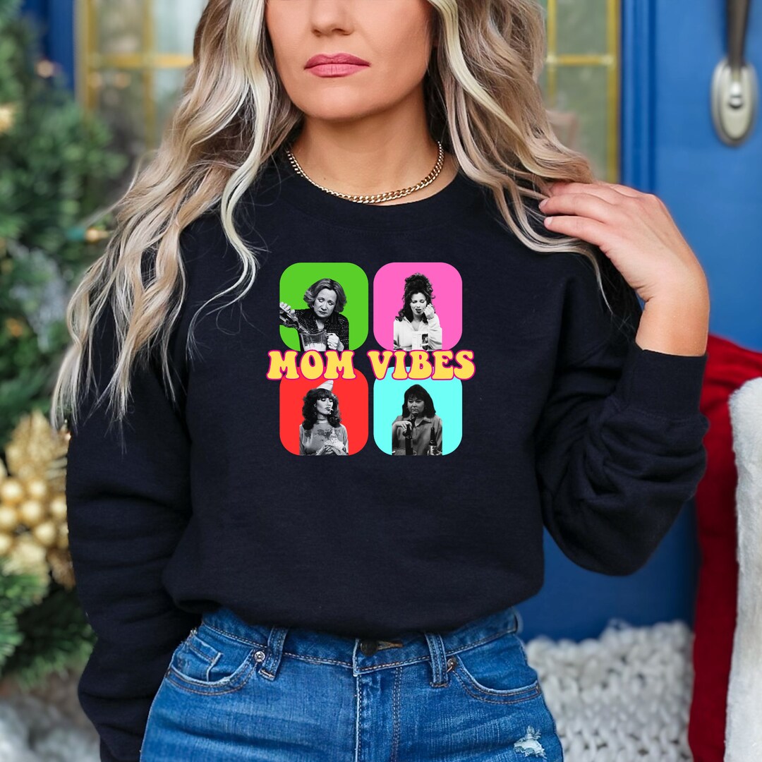 Mom Vibes, Retro Mom Shirt, Vintage Style 80s Moms Style, That 70s ...