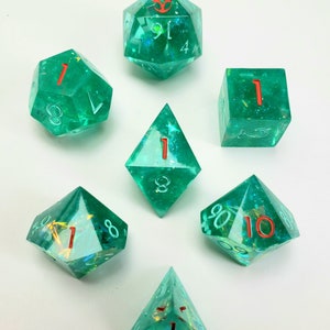 Zero-one hatsune Miku Inspired Dice Set for Dungeons and Dragons ...