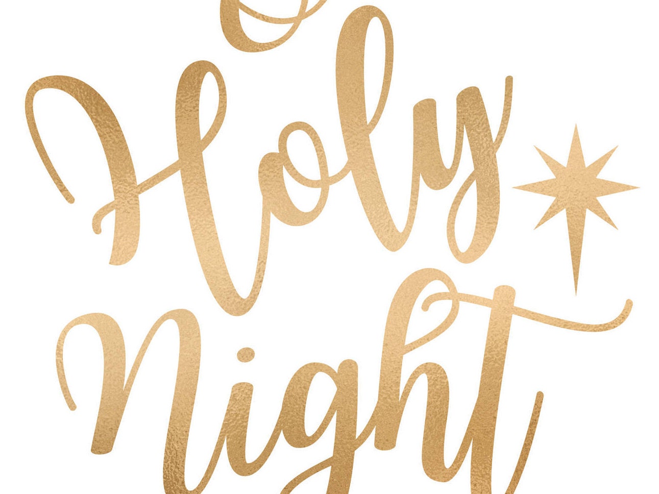 O Holy Night // O Holy Night Printable // Christmas Art // - Etsy Sweden