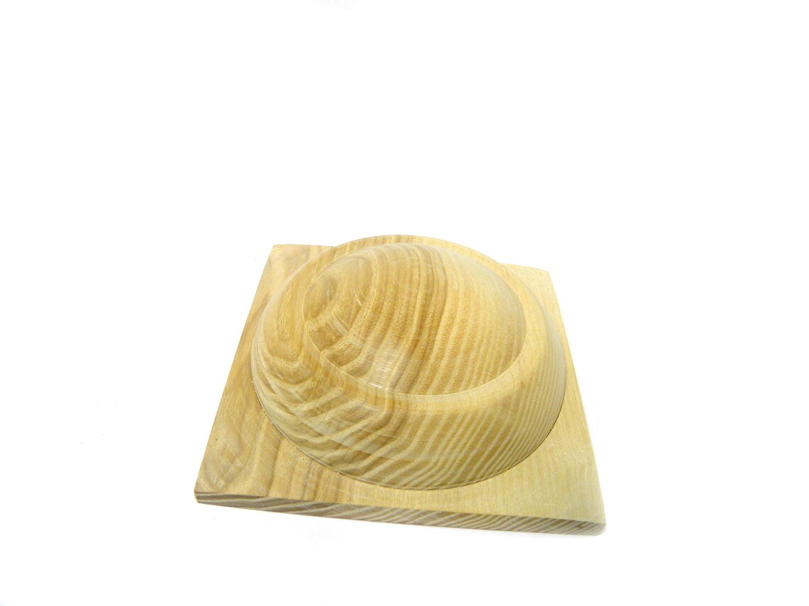 Staircase Finial Newel Post Cap Craft Wooden Cap Newel - Etsy