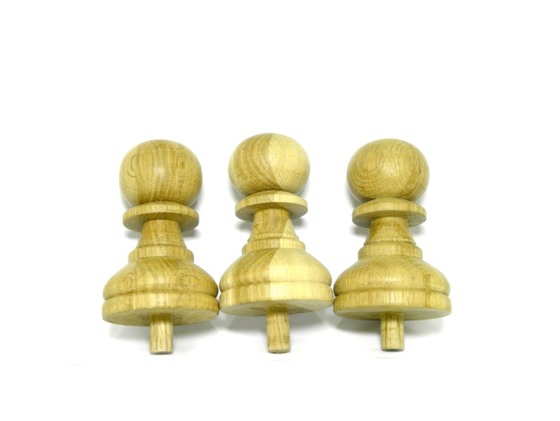 Big Wood Finial Post 1 Item Staircase Finials Large Finial - Etsy