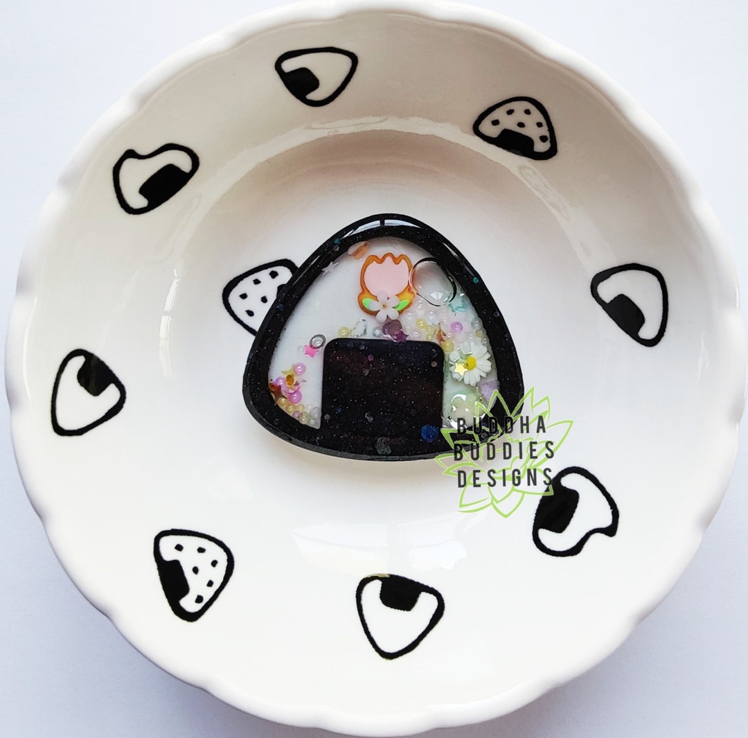 Musubi Onigiri Shaker Keychain. Musubi Keychain. Onigiri - Etsy