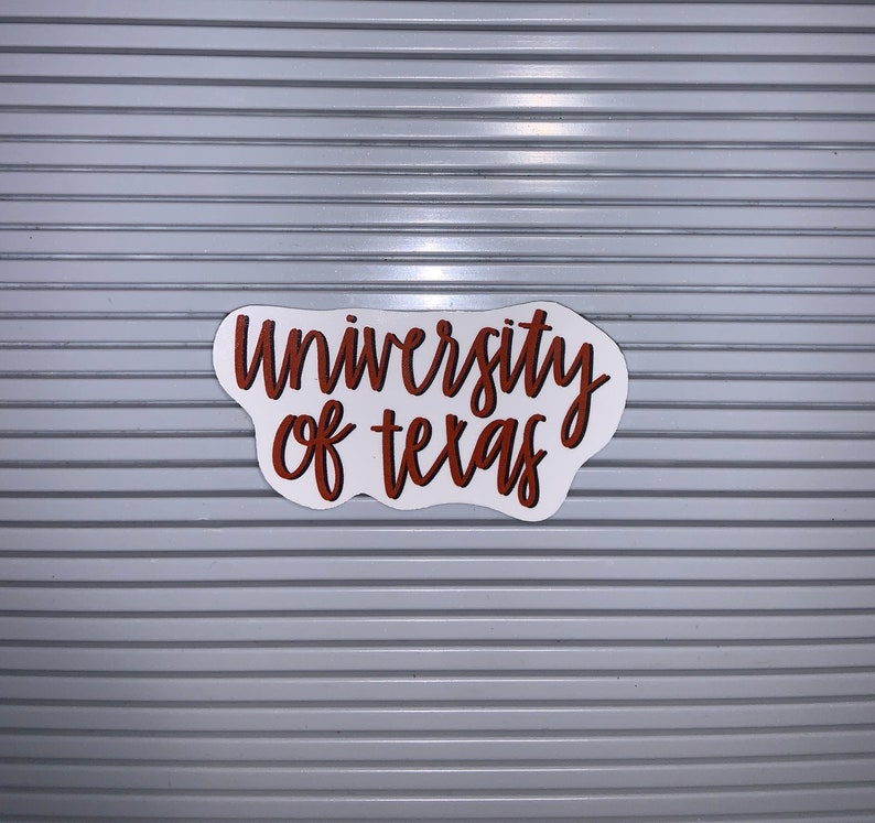 University of Texas Sticker Pack - Etsy