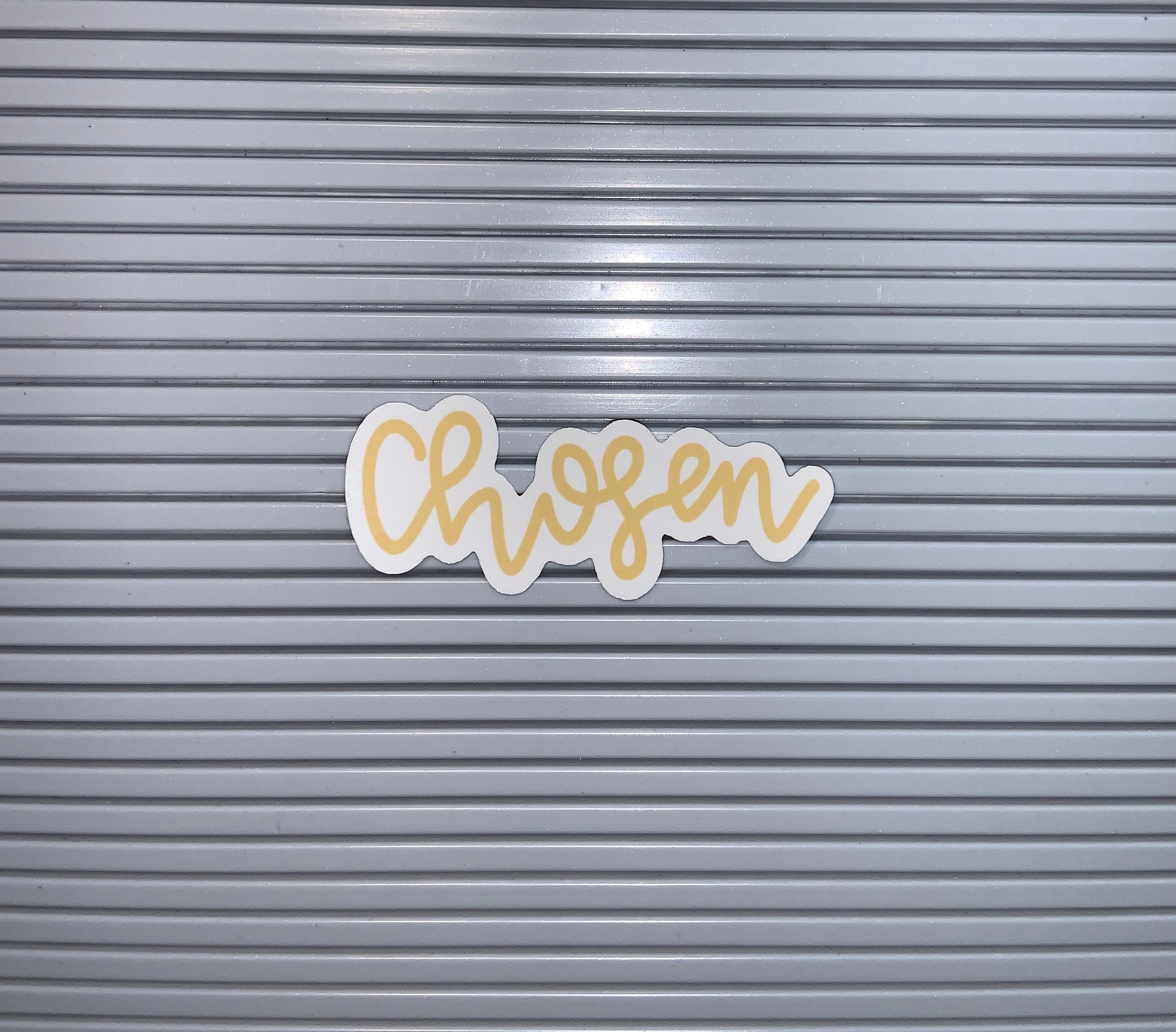 Chosen sticker laptop sticker inspirational quote sticker | Etsy