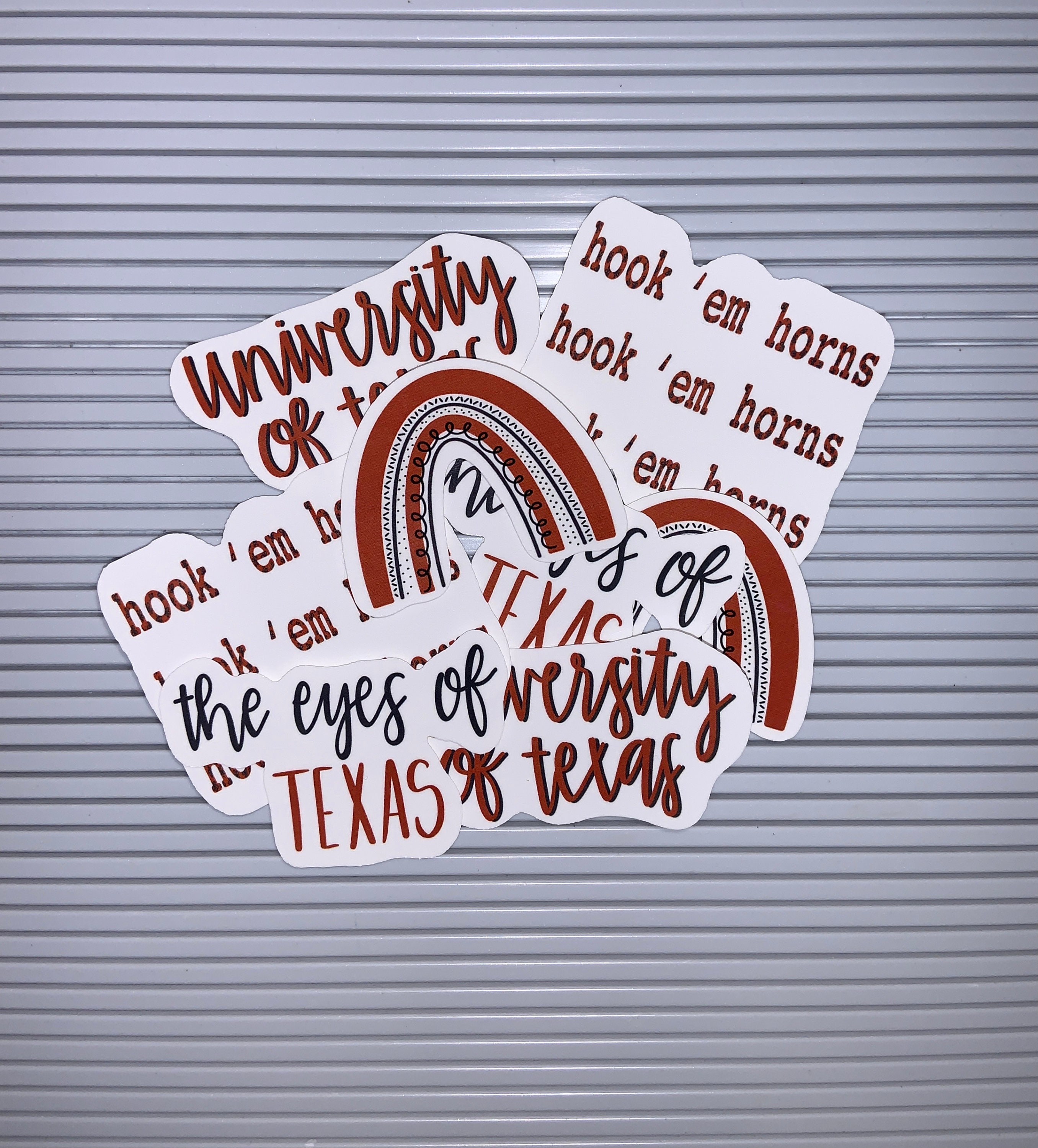 University of Texas Sticker Pack - Etsy