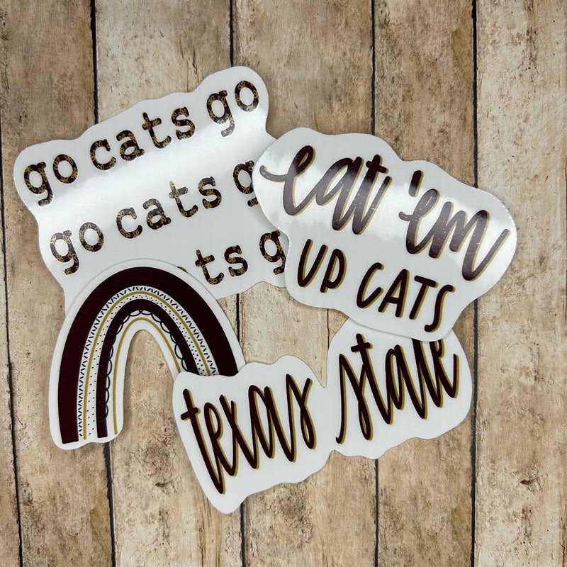 Texas State University Stickers - Etsy