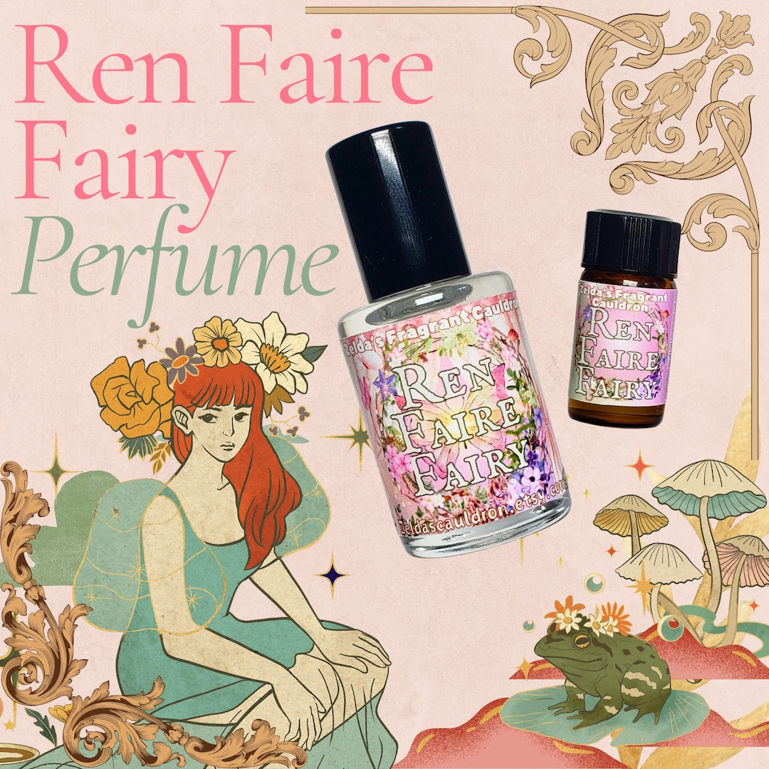 Ren Faire Fairy Perfume Cotton Candy Neroli & Jasmine Egyptian Musk ...