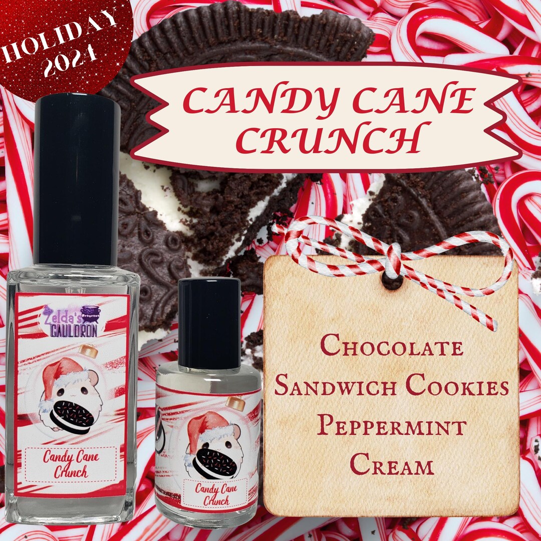 Candy Cane Crunch Perfume Chocolate Sandwich Cookies Peppermint Cream ...