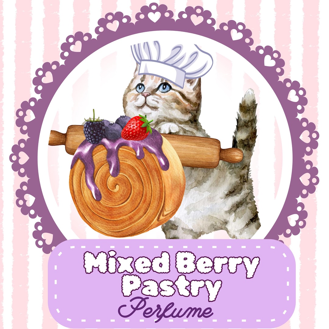 Mixed Berry Pastry Perfume | Gourmand Bakery Scent - Etsy