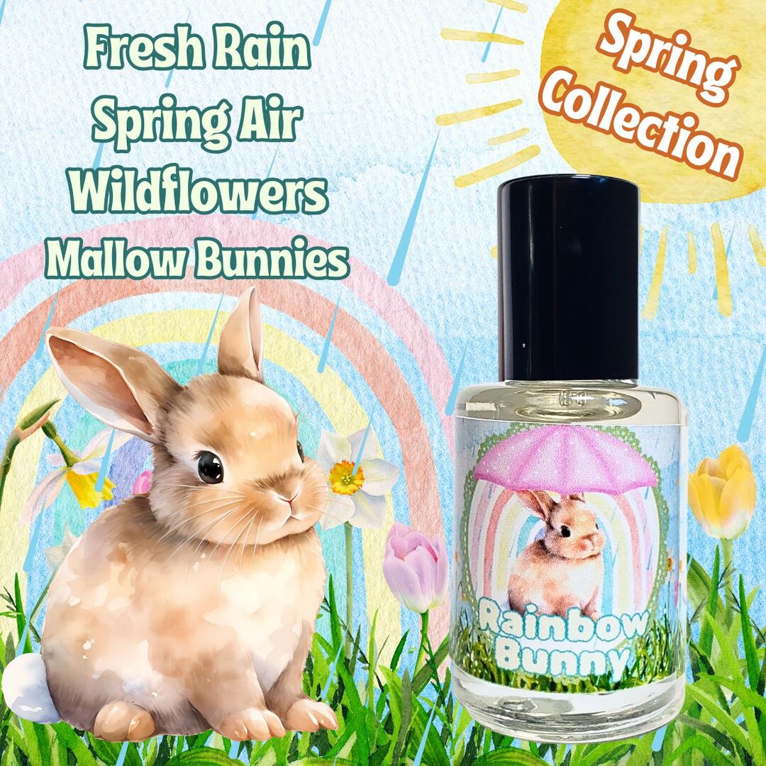 Rainbow Bunny Perfume | Spring Collection | Rain | Fresh Air ...