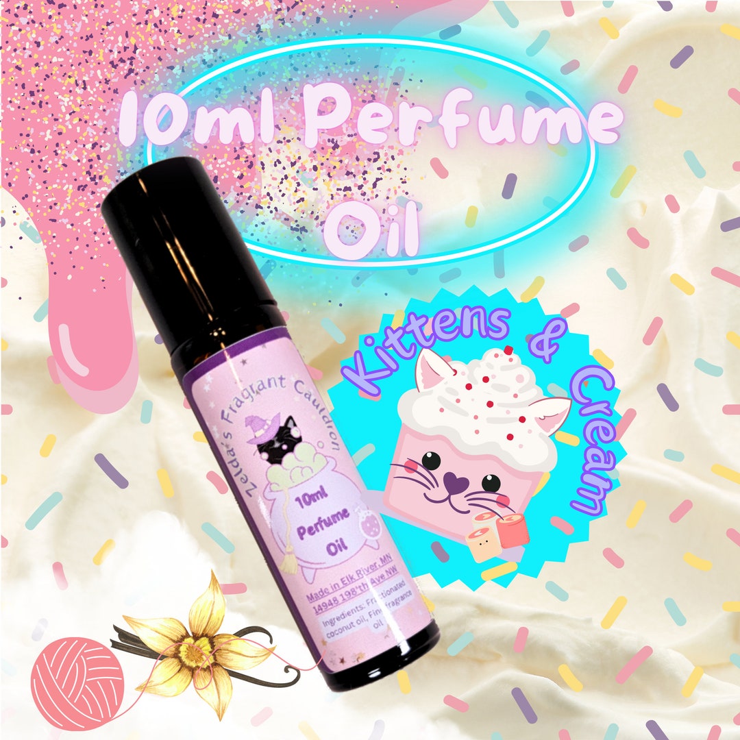 Vanilla Cupcakes Perfume Oil Roll on Marshmallow Whipped Cream Fluffy ...