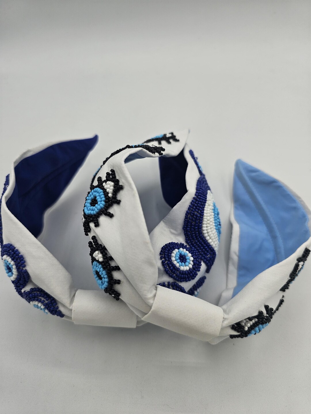 Evil Eye Headband, Evil Eye Hair Accessories - Etsy