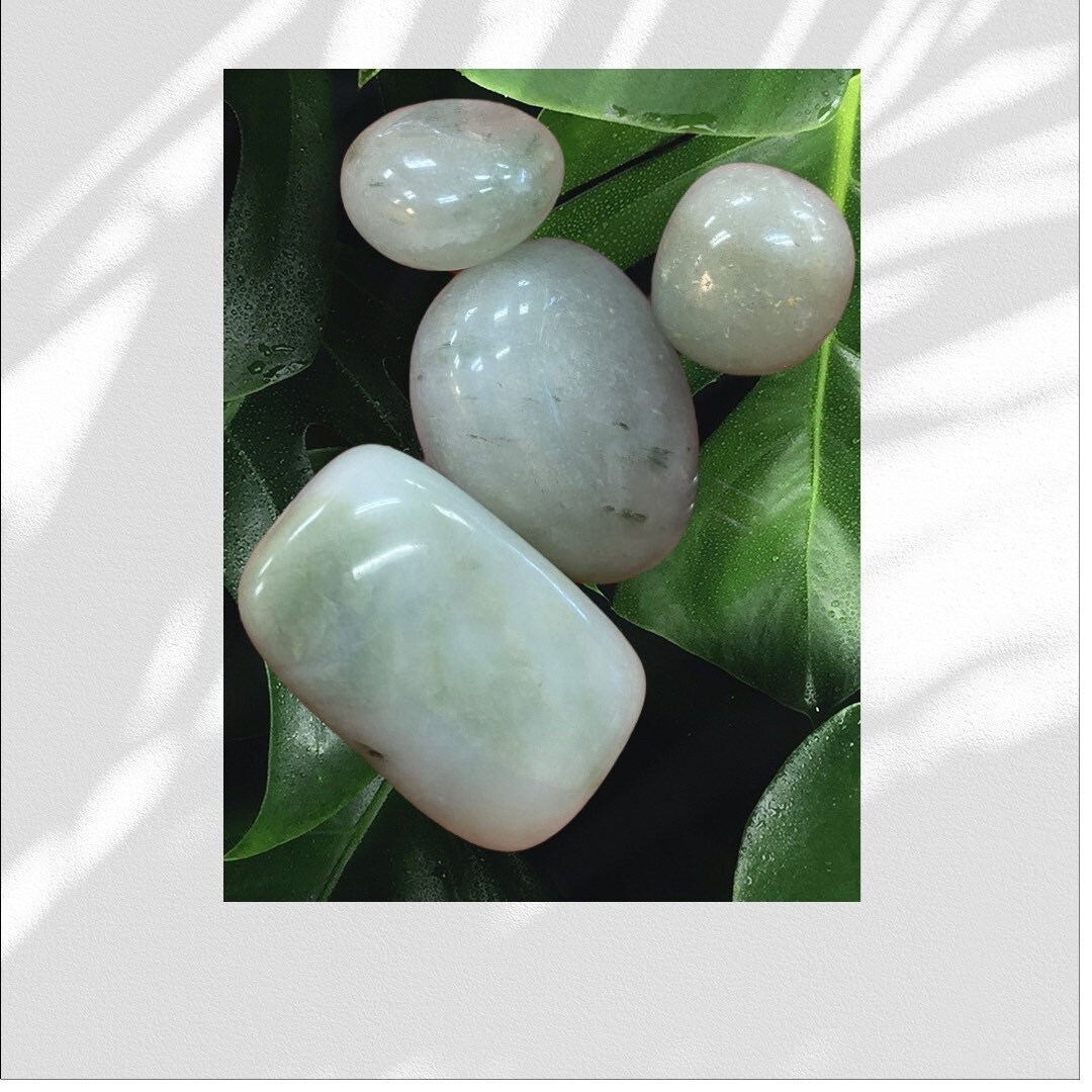 Tumbled Light Green Jade - Etsy