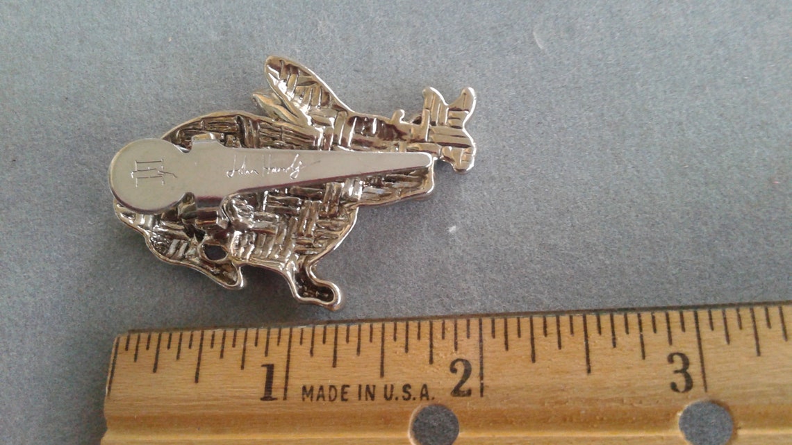 Vintage Designer John Hardy Scarf or Dress Clips. Two for 150.00 for ...