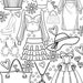 Editor's Fashion Kids Coloring Pages - Etsy