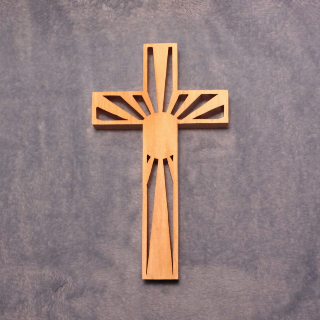 Cross - Sunburst - Maple - Etsy