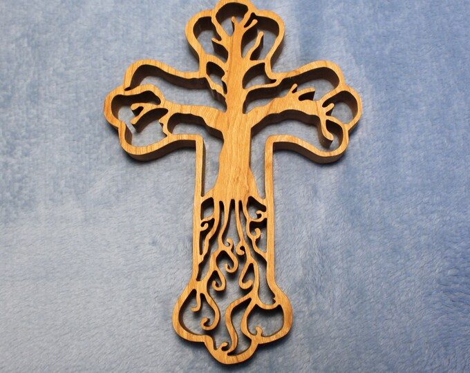 Cross tree of Life Cherry - Etsy