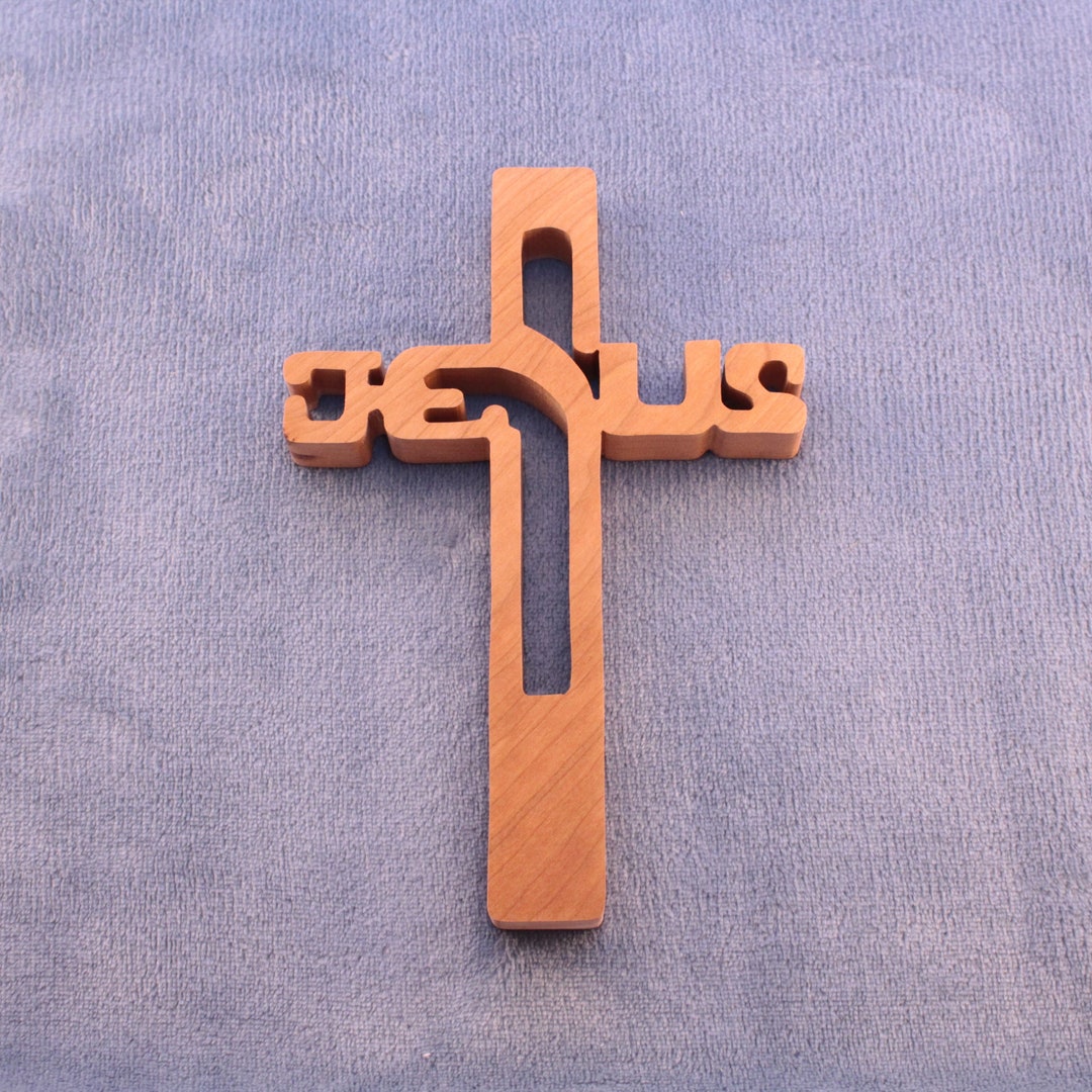 Cross - Jesus - Cherry - Etsy