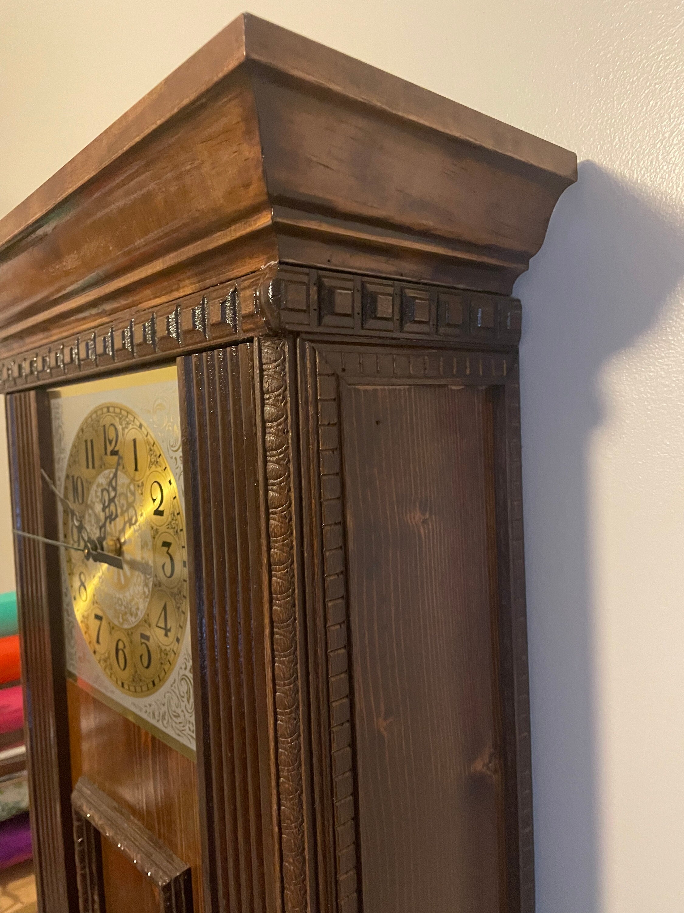 REDUCED Hand Made Sliding Concealment Clock - Etsy