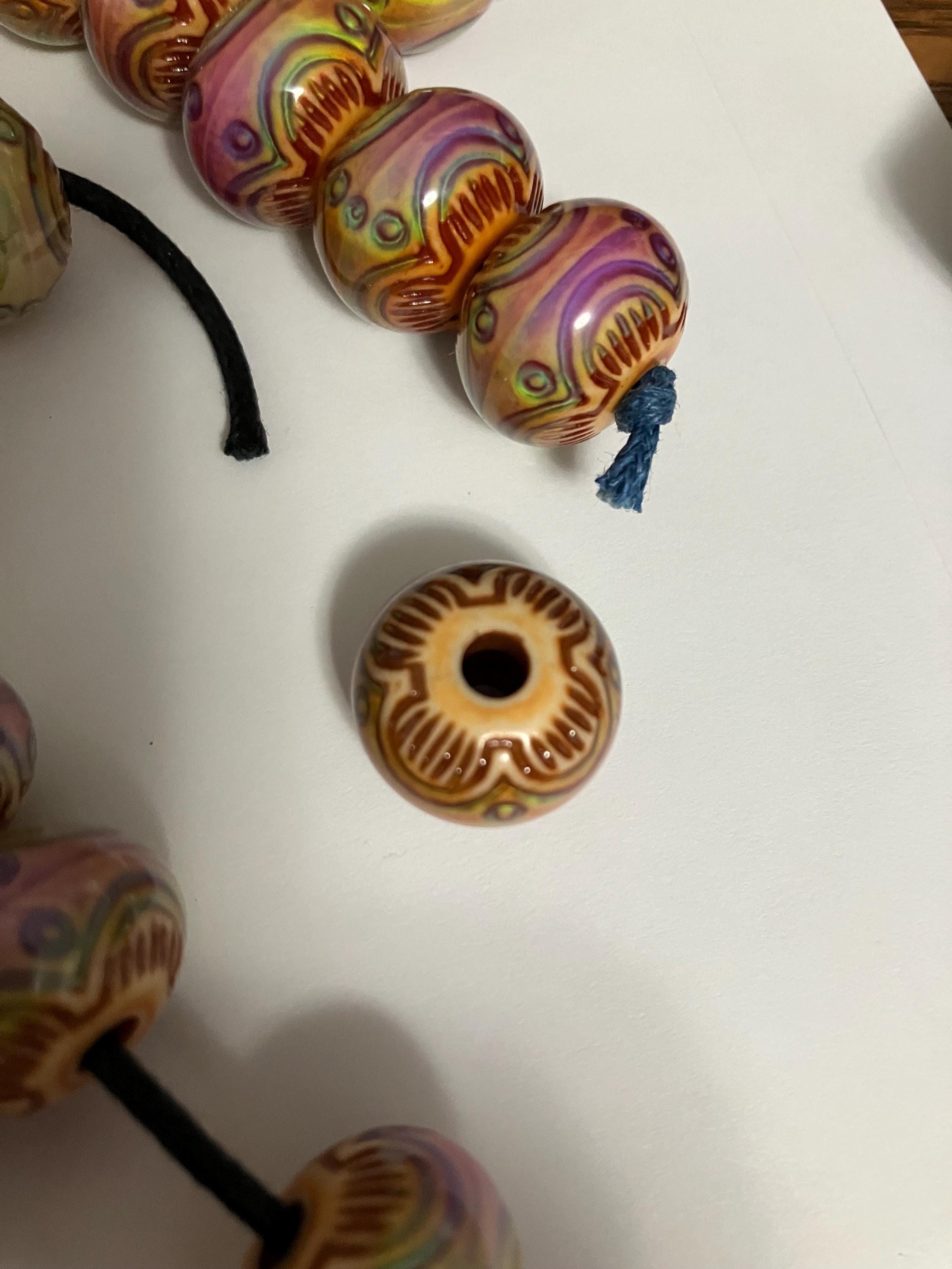 Mood Bead Large Hole /3mm I.d./ 16x7mm Thermo-sensitive Color Changing ...