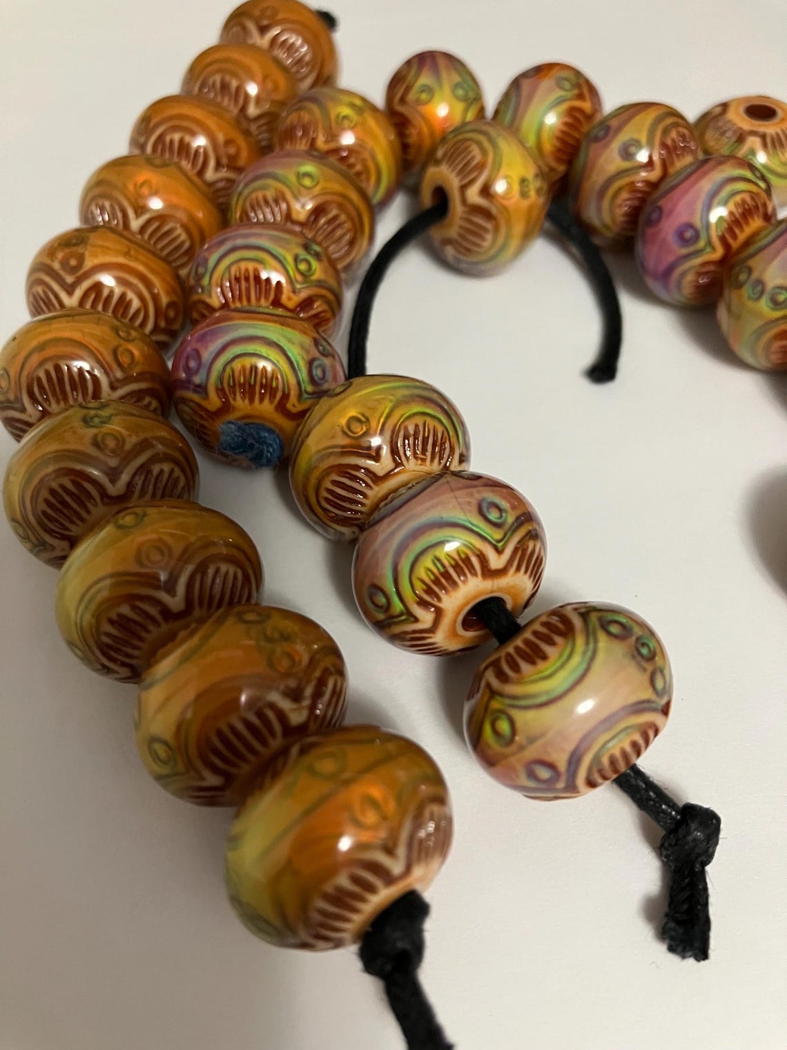 Mood Bead Large Hole /3mm I.d./ 16x7mm Thermo-sensitive Color Changing ...