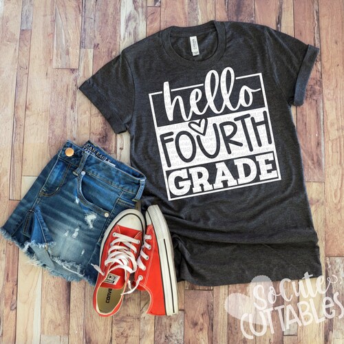 Fourth Grade Teacher SVG Teacher SVG Back to School SVG - Etsy