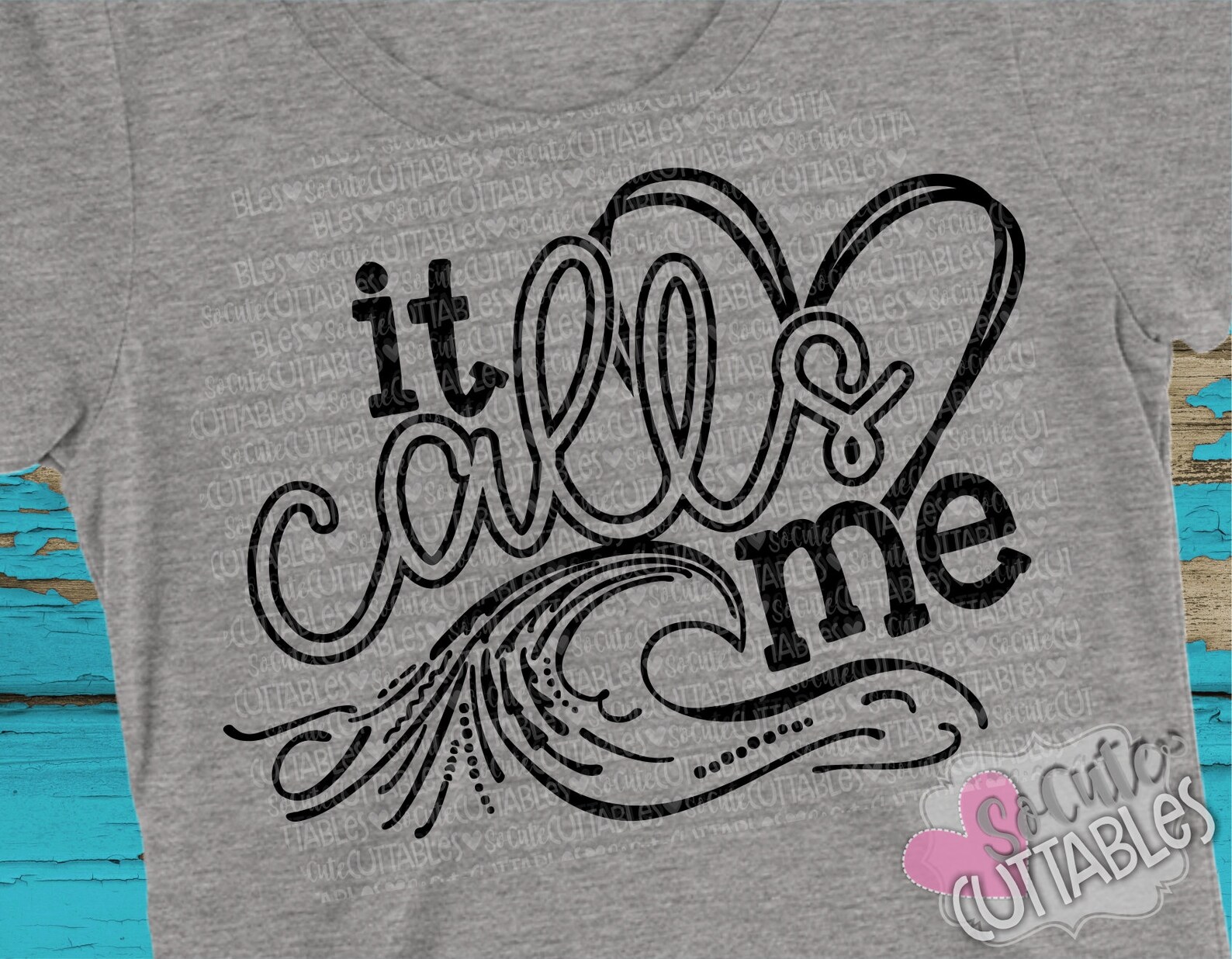 Beach SVG Mermaid Svg It Calls Me Svg Design Summer - Etsy