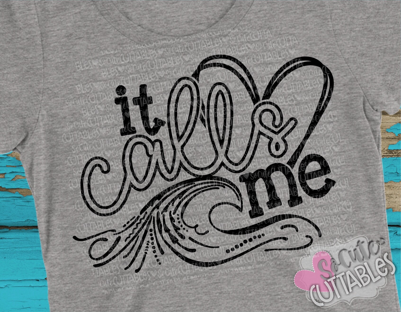 Beach SVG Mermaid Svg It Calls Me Svg Design Summer - Etsy