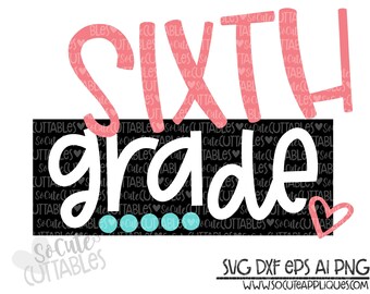 6th Grade Clipart | Etsy