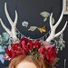 Elegant Red Faun Fantasy Style Antlers - Etsy