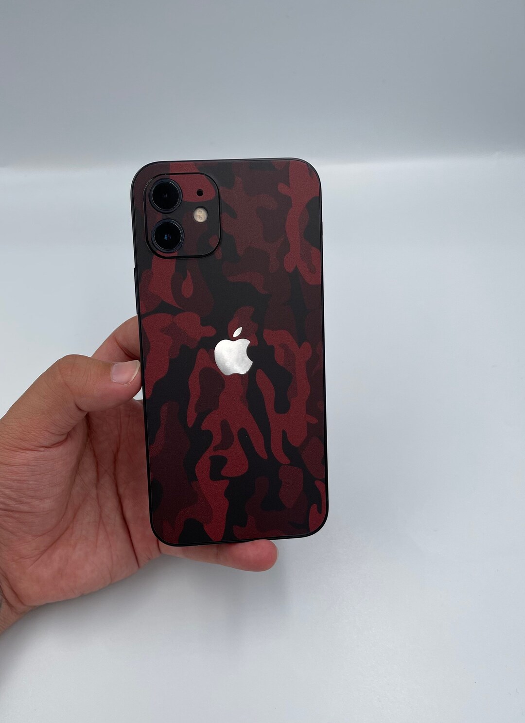 BOGO Blood Red Camo iPhone 15 Pro/ Max Skin, iPhone 14, 14 Pro/ Plus ...