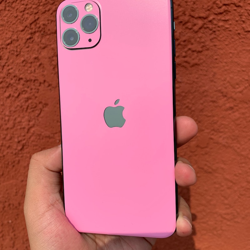 iPhone 17 Pro Max Skin Pink - Etsy