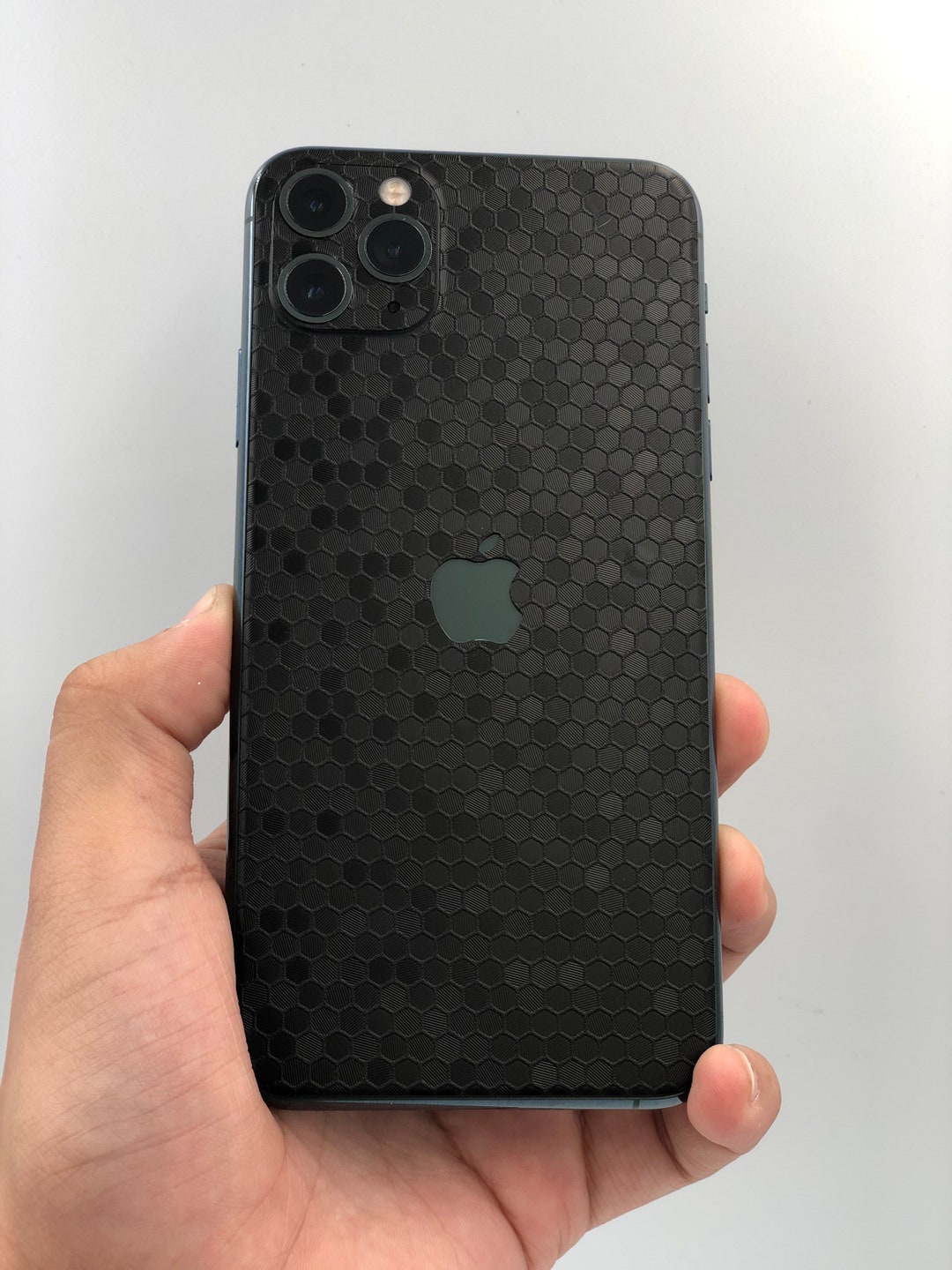 BOGO Black Honeycomb iPhone 15 Pro/ Max Skin, iPhone 14, 14 Pro/ Plus ...
