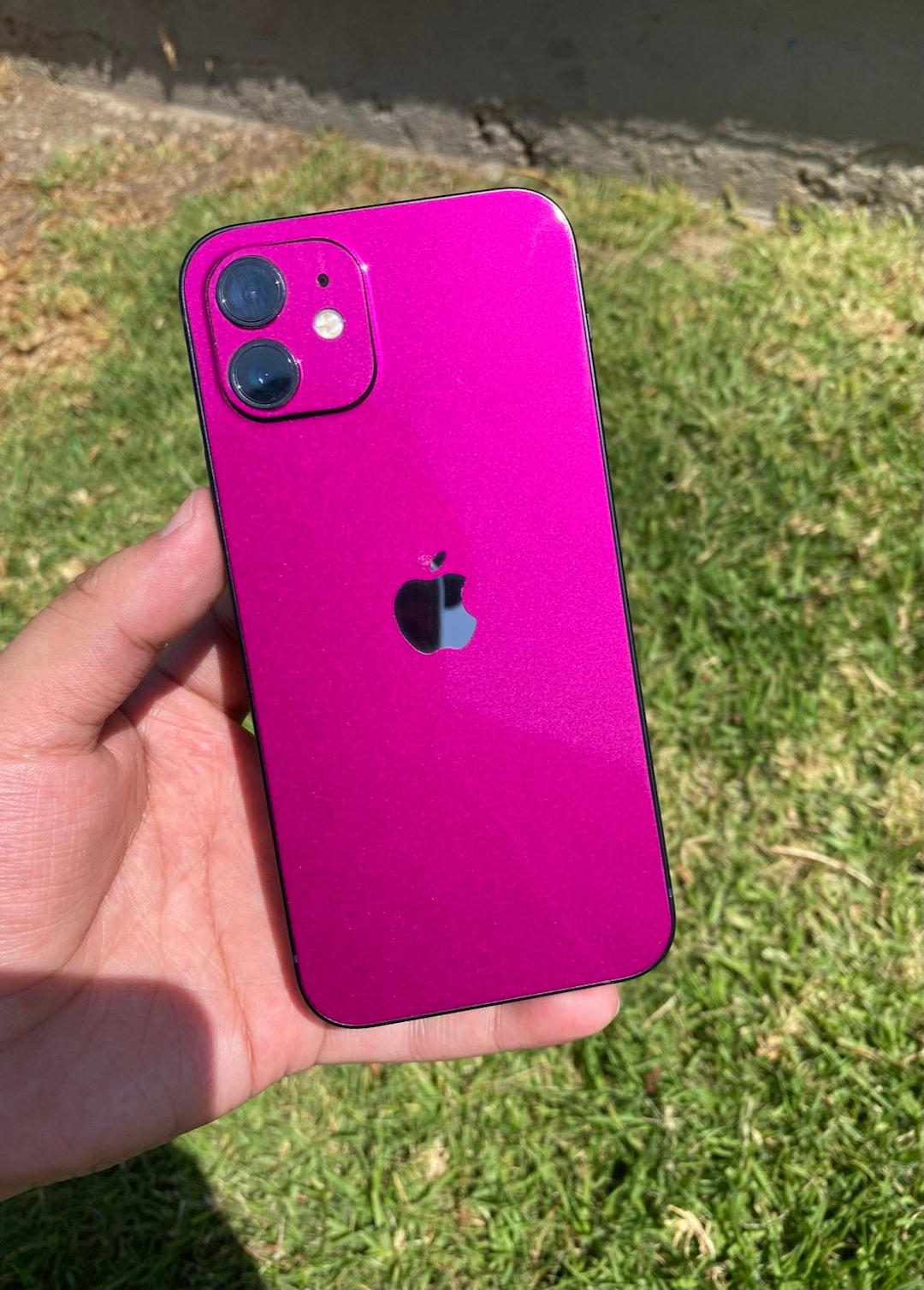 BOGO Free Glossy Fuchsia iPhone 15 Pro Max Skin, iPhone 14, 14 Pro ...