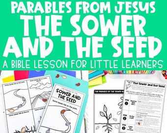 Days of Creation Preschool Bible Craft and Lesson, Printable Bible ...