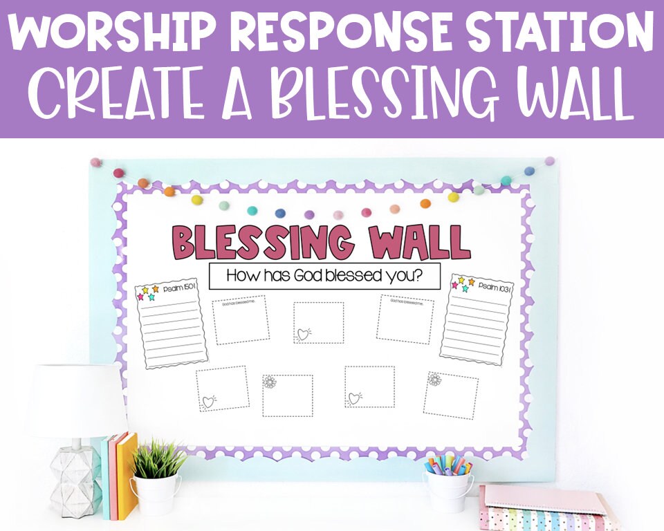 Worship Response Activity for Kids, Printable Worship Lesson, Sunday ...