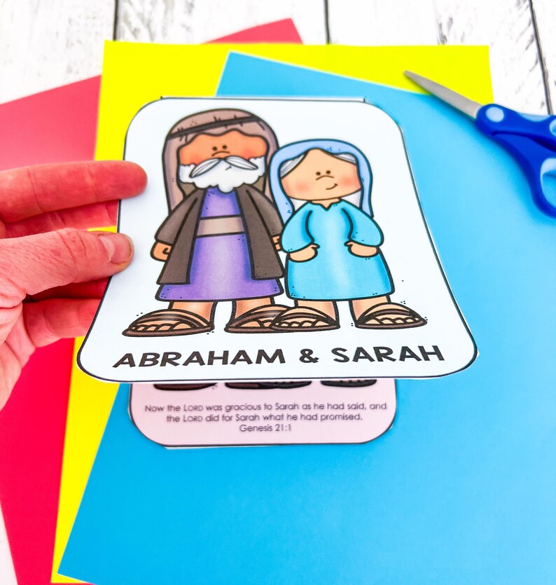 Abraham and Sarah, God's Promise, Printable Bible Lesson for Bigger ...