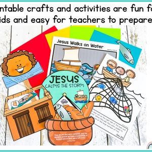 Miracles of Jesus, 6 Preschool and Kindergarten Bible Lessons for ...