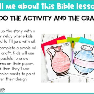 Elisha and the Widow's Jars of Oil, Old Testament Bible Lesson ...