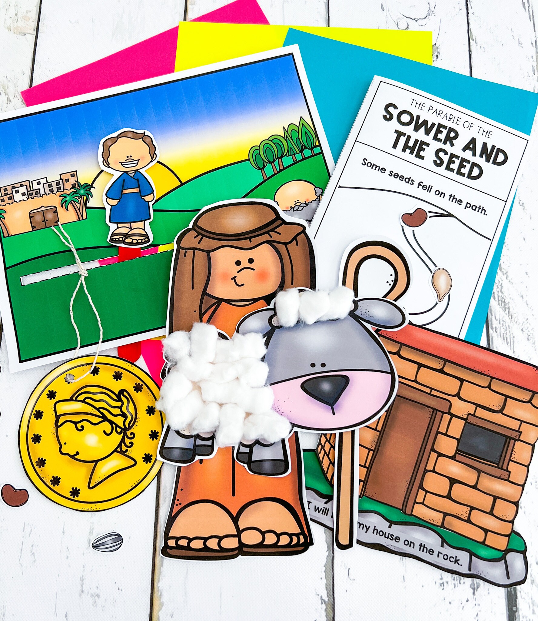 Parables of Jesus, 5 Preschool and Kindergarten Bible Lessons for ...